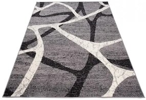 Kusový koberec CHEAP D319C šedý Rozměr: 140x200 cm
