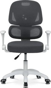 Dětská otočná židle šedá KA-K1063 GREY