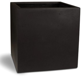 Polystone Square květináč Anthracite Rozměry: 50 cm šířka x 50 cm hloubka x 50 cm výška