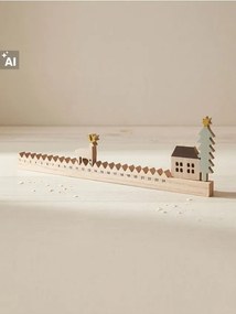 Sinsay - Dekorační adventní kalendář s motivem soba a vánočního stromku - vícebarevná