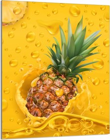 Skleněná Deska Na Krájení 40x52 Ananas Do Kuchyně