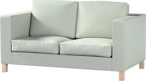 Potah na pohovku IKEA  Karlanda 2-místná, krátký barva modrá látka pletený vzor