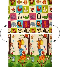 CH Dětská oboustranná podložka Noe 150x200