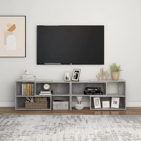 vidaXL Marketos TV skříňka betonově šedá 149 x 30 x 52 cm kompozitní dřevo