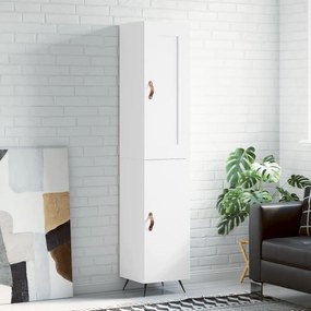 Skříň highboard bílá 34,5 x 34 x 180 cm kompozitní dřevo 3200105