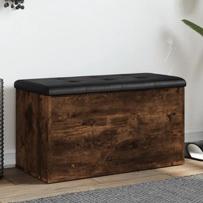 Úložná lavice kouřový dub 82 x 42 x 45 cm kompozitní dřevo - Default Title
