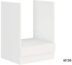 Kuchyňská skříňka vestavná EKO WHITE 60 D GAZ BB, 60x82x52, bílá