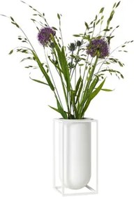 Váza Kubus Lolo White 24 cm By Lassen