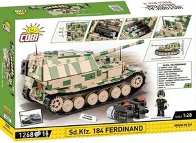 COBI 2583 II WW Sd. Kfz. 184 Ferdinand / 1268 kostek / 1 figurka / 1:2