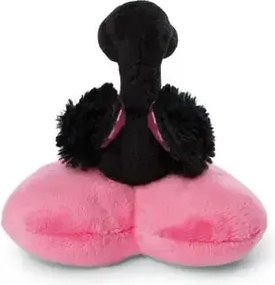 NICI plyš Love Černá labuť se srdíčkem 10cm / GREEN kolekce / od 0 měs