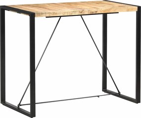Barový stůl 140 x 70 x 110 cm masivní mangovníkové dřevo 285957
