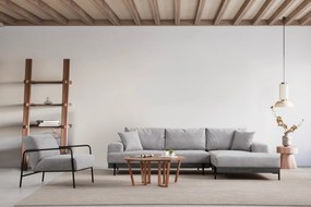 Hanah Home Rohová pohovka ETI šedá pravá 280 cm