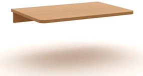 Bradop Jídelní stůl VOJTĚCH 90x60 sklápěcí S134 | Provedení: B - Bílý