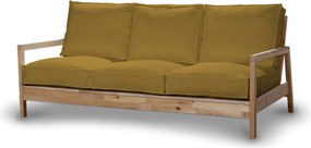 Potah na pohovku IKEA  Lillberg 3-místná nerozkládací barva žlutá látka pletený vzor