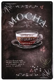 Kovová cedule Mocha Coffee