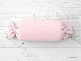 Biante Polštář válec bonbon Rongo RG-062 Cukrově růžový 15x40 cm