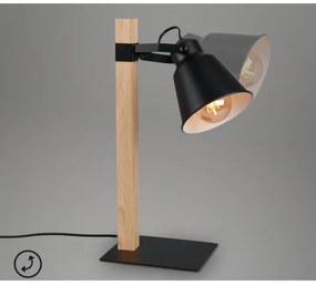 Briloner 7406-015 - Stolní lampa TALE 1xE27/25W/230V černá