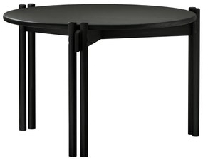 Černý dřevěný konferenční stolek Karup Design Sticks 60 cm