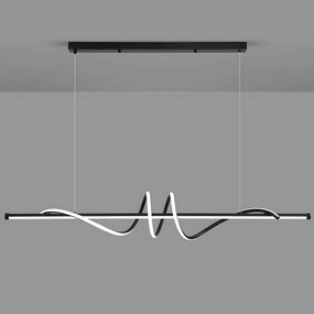 Toolight Závěsné LED osvětlení Modern D24 LHJ023-CP 120 cm černé