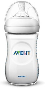 Kojenecká láhev Avent Natural transparentní 260 ml