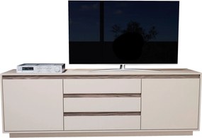 XXXLutz NÍZKÁ KOMODA, barvy ořechu, kašmírová, 190/64/45 cm Stylife - TV stolky & komody pod TV - 001937015515