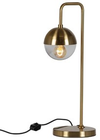 OnaDnes -20% Hoorns Mosazná kovová stolní lampa Aayush