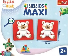 Trefl - Maxi Pexeso - Treflíci a medvídek / 20 minut / 2-4 hráči / od