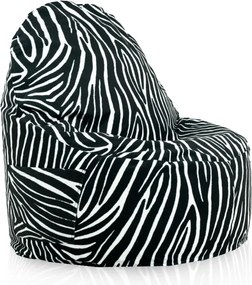 Křeslo Porto zebra