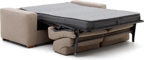 Béžová rozkládací pohovka 244 cm Anley – Kave Home