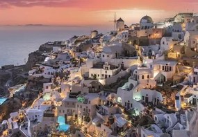 CLEMENTONI Puzzle Odstíny Santorini / 1000 dílků / od 18 let