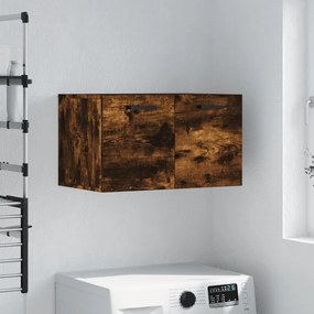 Nástěnná skříňka kouřový dub 60 x 36,5 x 35 cm kompozitní dřevo - Default Title