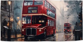 Sablio Ručník Londýn Double-decker 2 - 50x100 cm