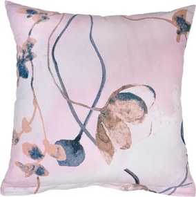 DADKA Bavlněné povlečení Bloom elegance pudrová 200x200, 2x70x90 cm