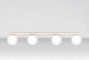Sollux Lighting Stropní svítidlo YOLI 4 béžové