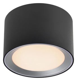 Nordlux Stropní, koupelnové svítidlo Landon 8 Smart Barva: Černá