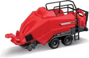 Bburago FARMLAND Traktor Massey Ferguson 8740S s balíkovačkou / 10 cm
