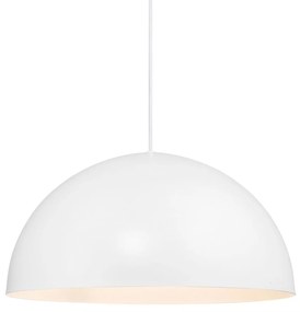 Bílý závěsný lustr Ellen 40 pro žárovku E27  - Nordlux