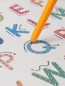 Sinsay - Edukativní magnetická tabulka pro výuku písmen - vícebarevná