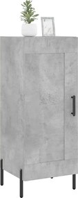 vidaXL Příborník 34,5 x 34 x 90 cm kompozitní dřevo [830456] Barva: bílá s vysokým leskem