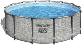 BESTWAY Steel Pro Max Bazén 427 x 122 cm, kartušová filtrace 5619D