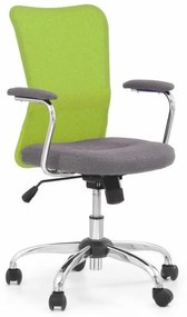 Dětská židle Andy, šedá / zelená