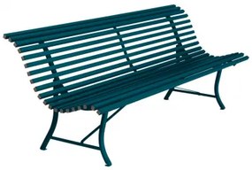 Louisiane Steel Bench 200 cm modrá Fermob