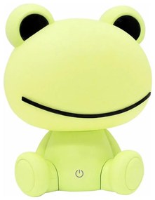 LED Stmívatelná dětská dotyková lampa FROG LED/2,5W/3,7V 1200 mAh