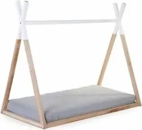 Childhome Postel Tipi stan konstrukce Natural White 70x140cm