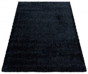 Ayyildiz Kusový koberec BRILLIANT 4200, Černá Rozměr koberce: 60 x 110 cm