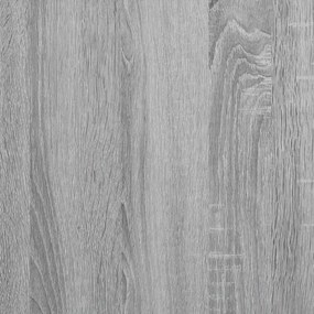vidaXL Rám postele 90 x 200 cm kompozitní dřevo a kov [845244] Barva: kouřový dub