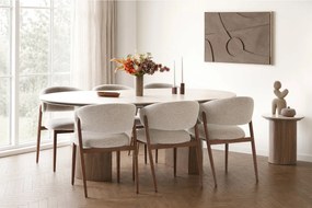 House Nordic Jídelní set DELPHI & CAVI 120–200 cm 7778022-S