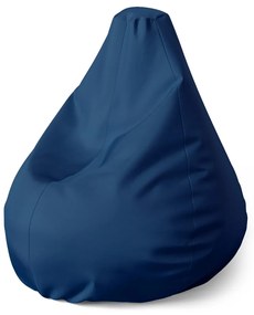 Sablio Sedací vak Pear Námořní modrá - 70 x 95 x 15 cm