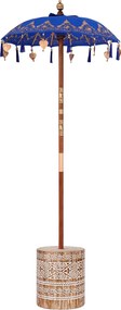 Balijský deštník se základnou Modrá 95 x 95 x 260 cm 3356911