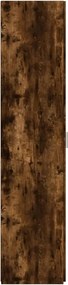 Skříň highboard kouřový dub 50 x 42,5 x 185 cm kompozitní dřevo 3281417